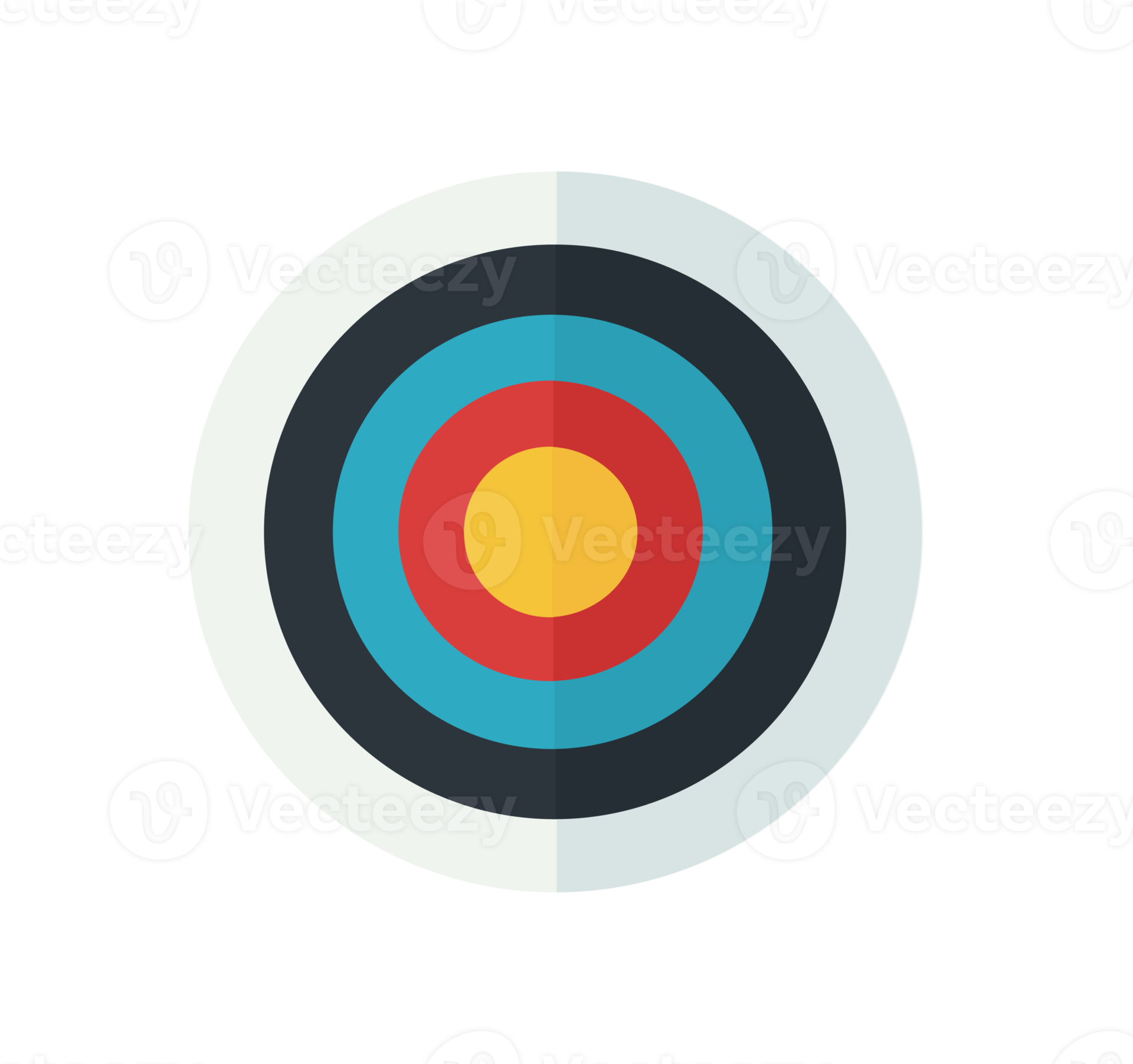 Archery target. Goal achieve concept 12375439 PNG Archery target. Goal achieve concept 12375439 PNG