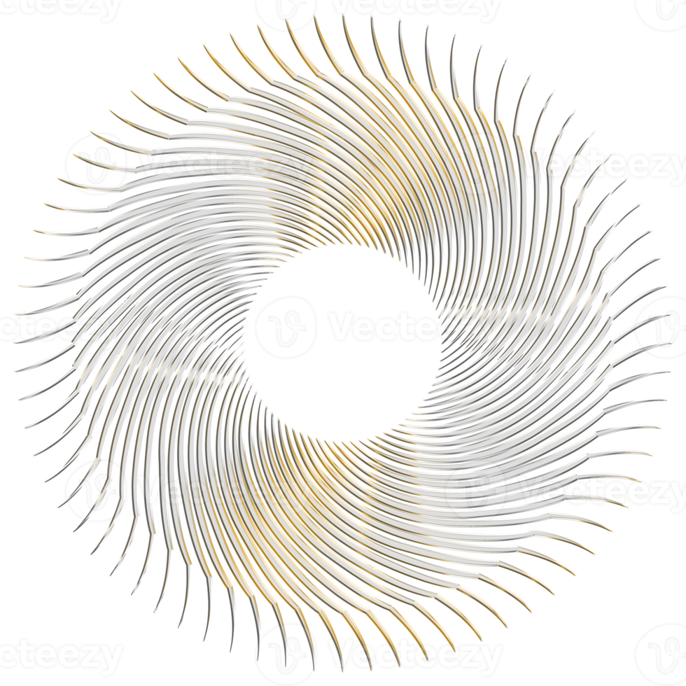 Abstract 3d Rendering Of Gold Sphere With Chaotic Structure Futuristic Shape Sci Fi Background