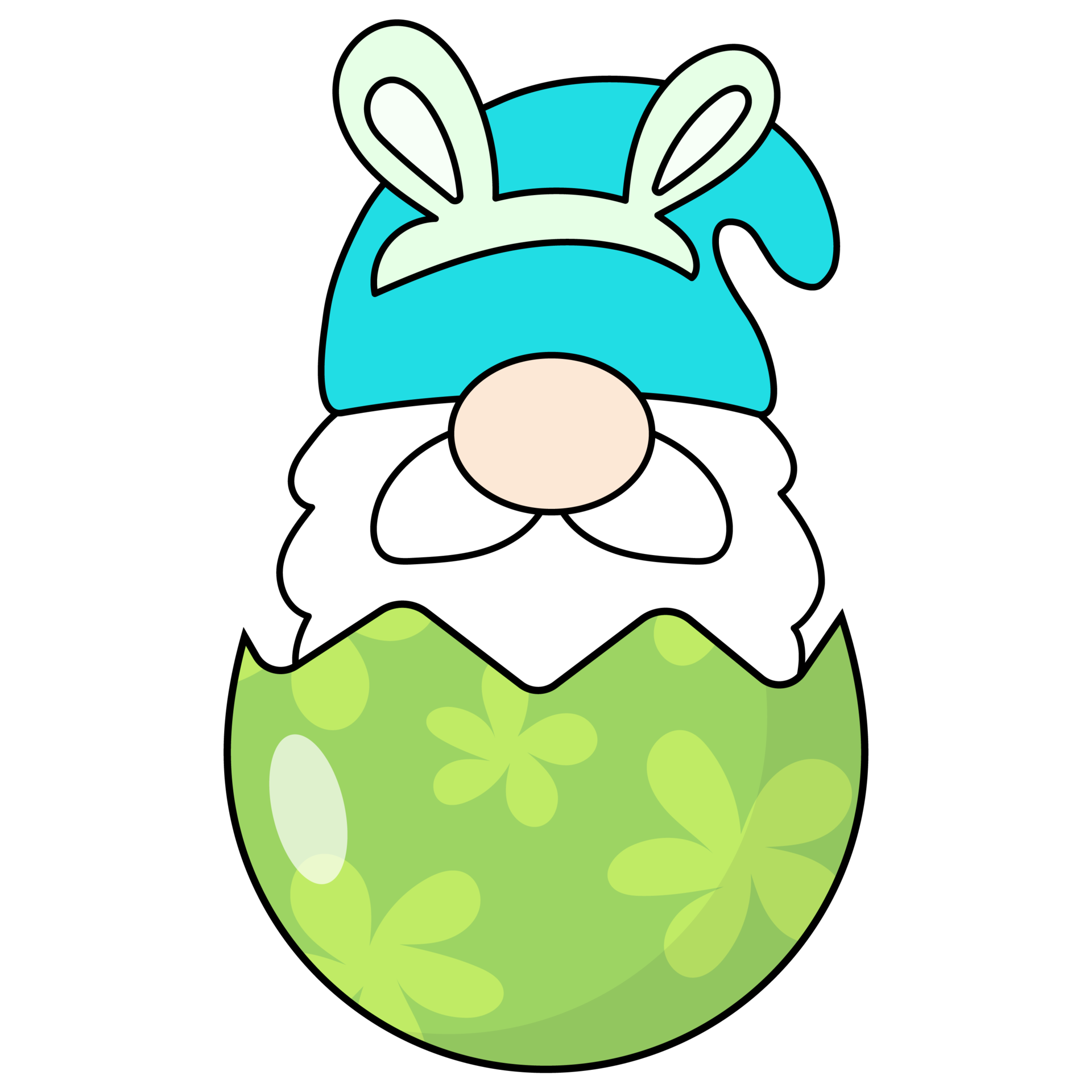 Gnomes Easter Filled clipart 12376031 PNG