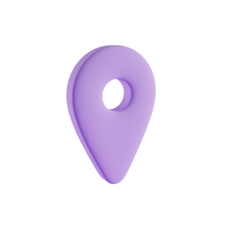 Icono De Ubicación 3d Concepto De Renderizado 3d 12377864 Png