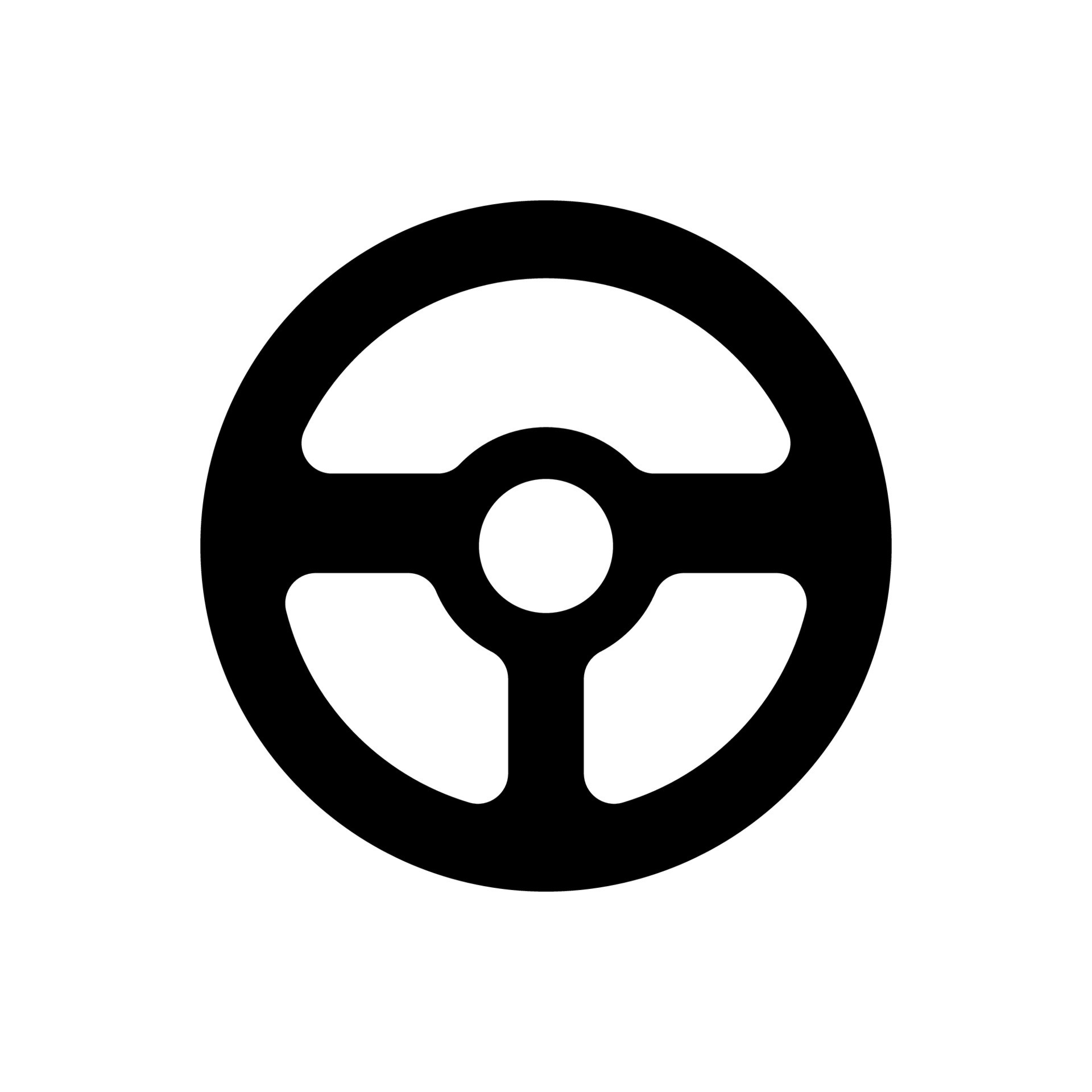 Steering wheel icon vector design templates 12384043 Vector Art at Vecteezy