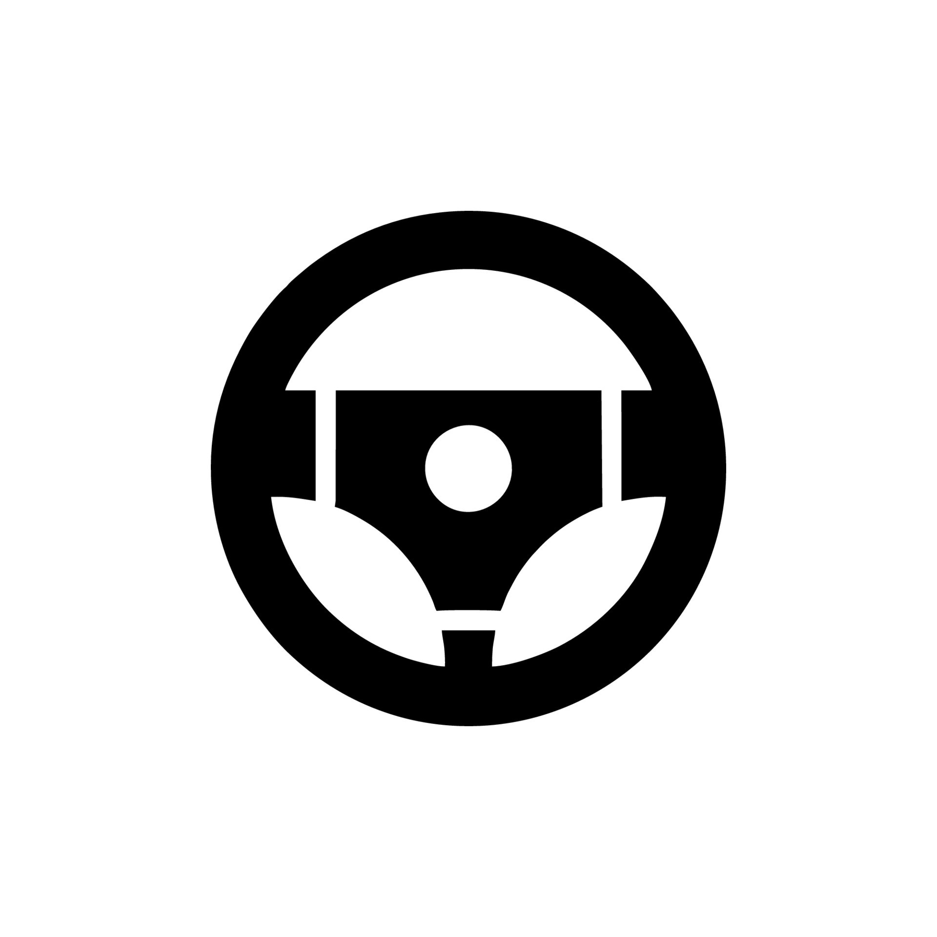 Steering wheel icon vector design templates 12384045 Vector Art at Vecteezy