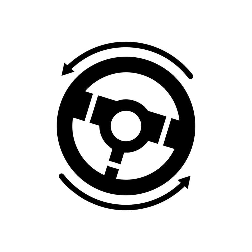 Steering wheel icon vector design templates 12384146 Vector Art at Vecteezy