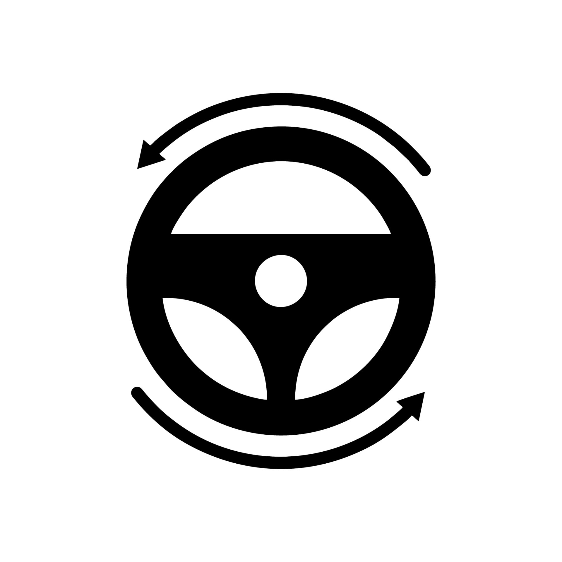 Steering wheel icon vector design templates 12384147 Vector Art at Vecteezy