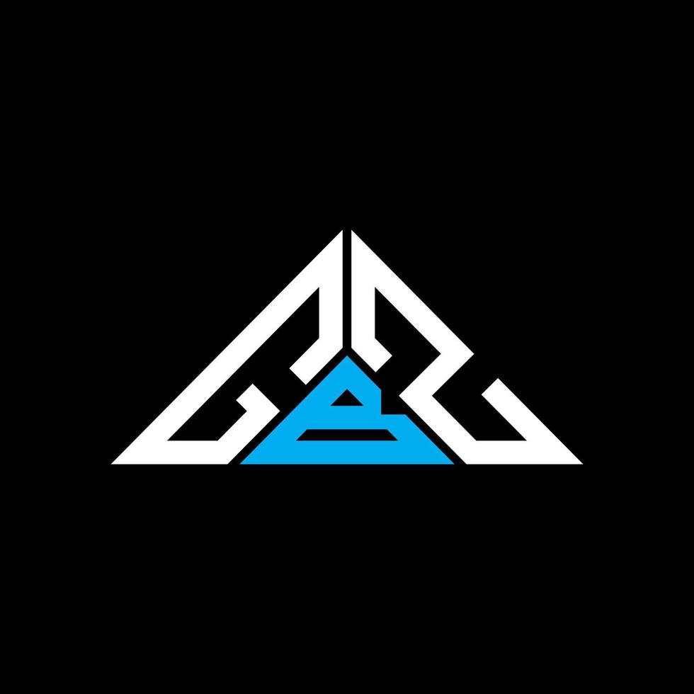 Diseño creativo del logotipo de la letra gbz con gráfico vectorial, logotipo simple y moderno de ...