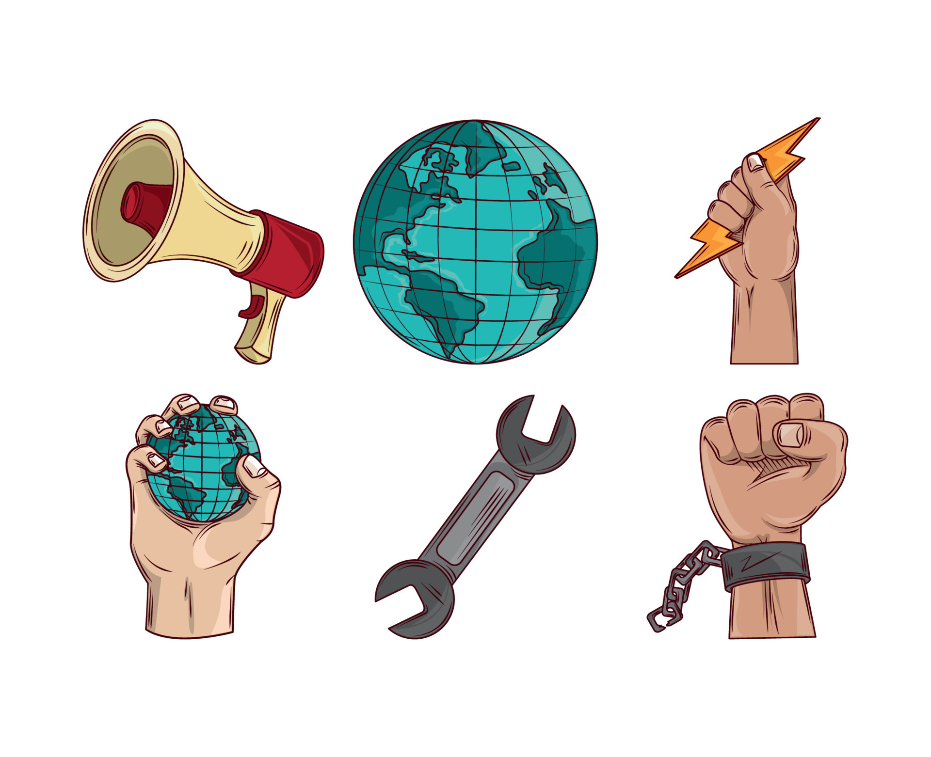 revolution icon set 12390278 Vector Art at Vecteezy revolution icon set 12390278 Vector Art at Vecteezy