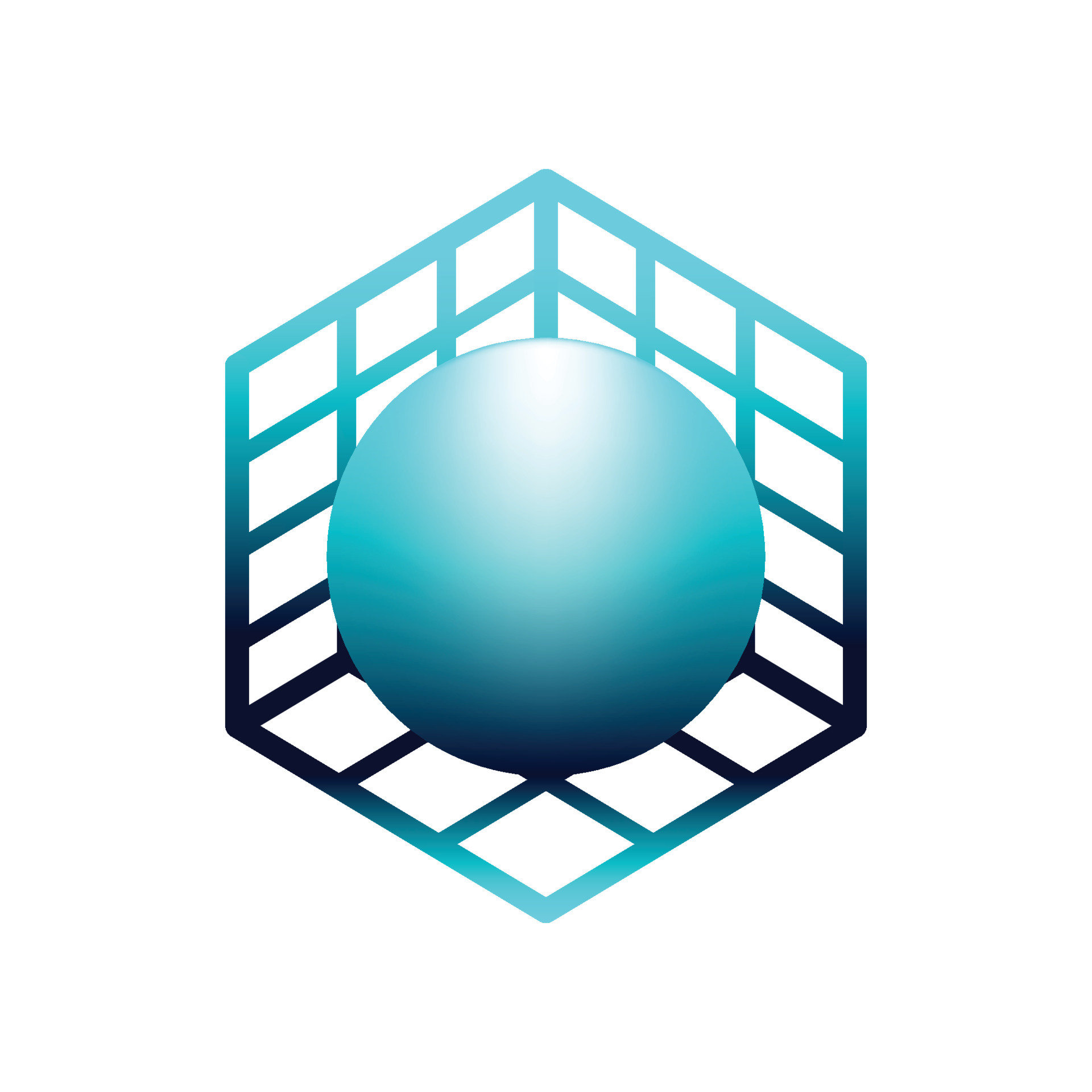 3D Object visualization technology, icon, Vector, Illustration ...