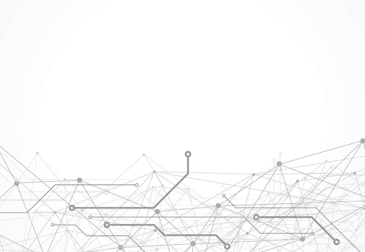 Abstract Background With Technology Circuit Board Texture Electronic