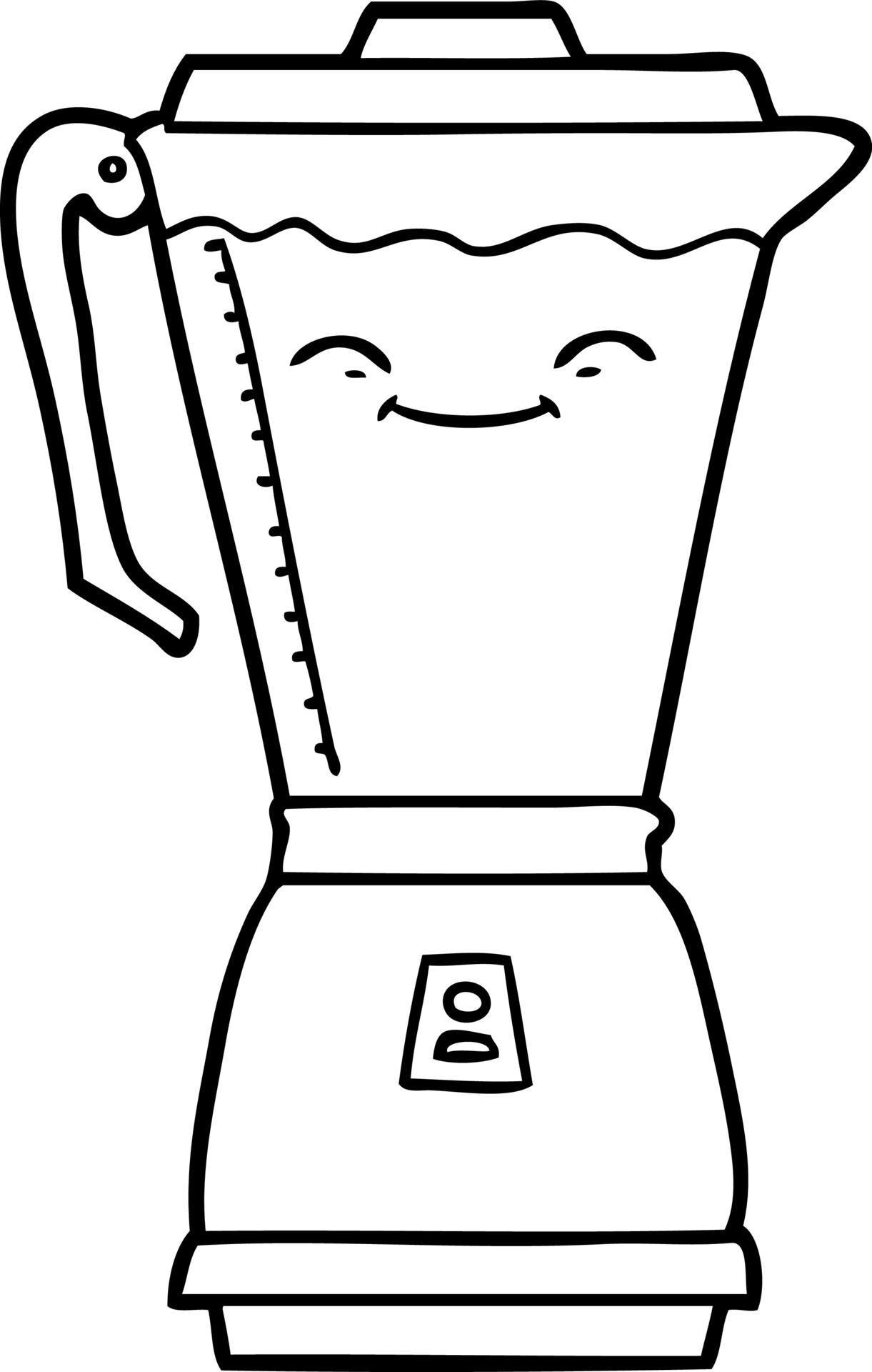 cartoon food processor 12411498 Vector Art at Vecteezy