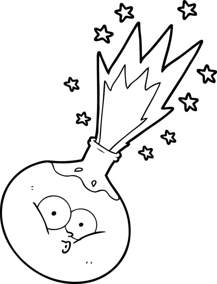 cartoon potion exploding 12412175 Vector Art at Vecteezy