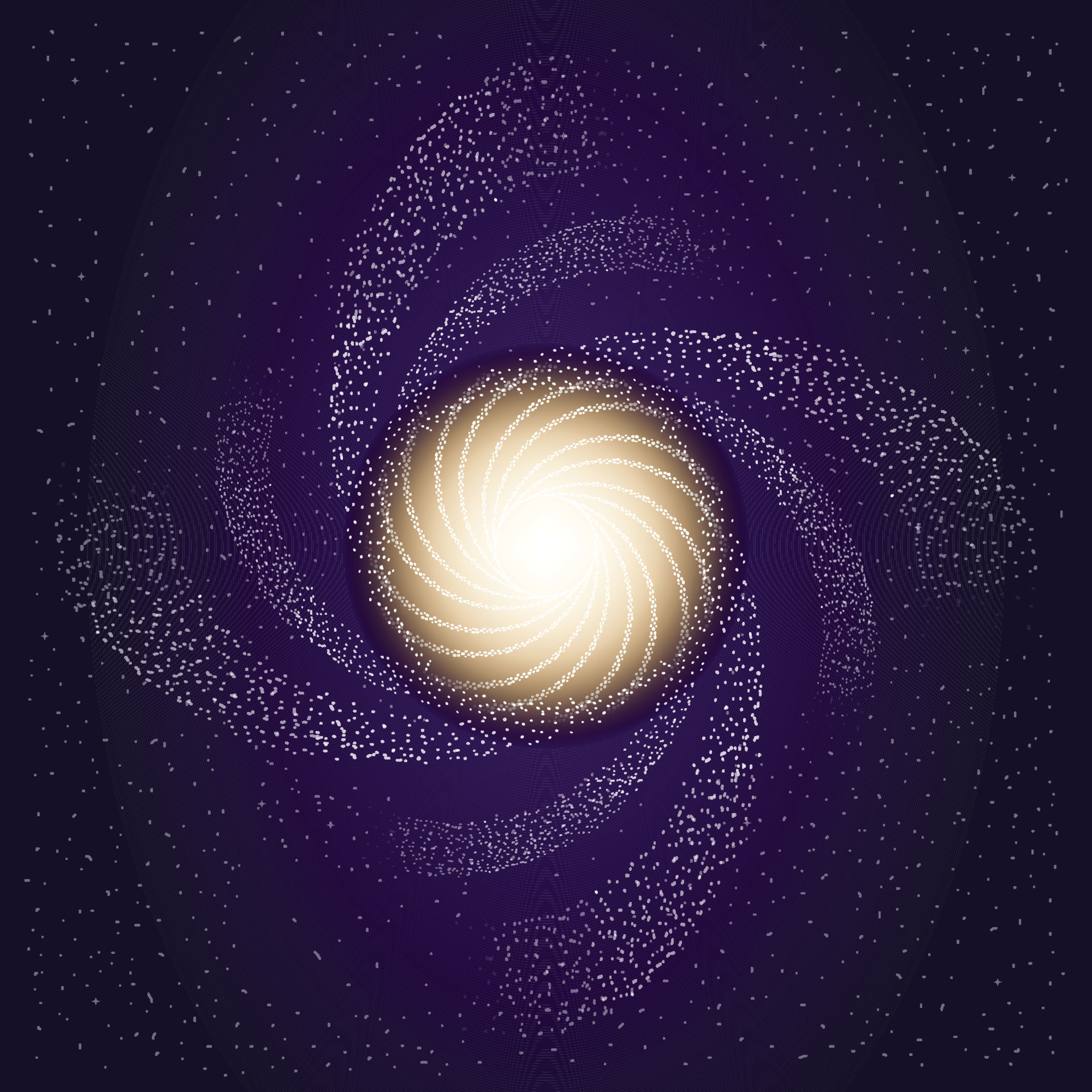 Milkyway Space with Million Stars Background 12414291 Vector Art at ...