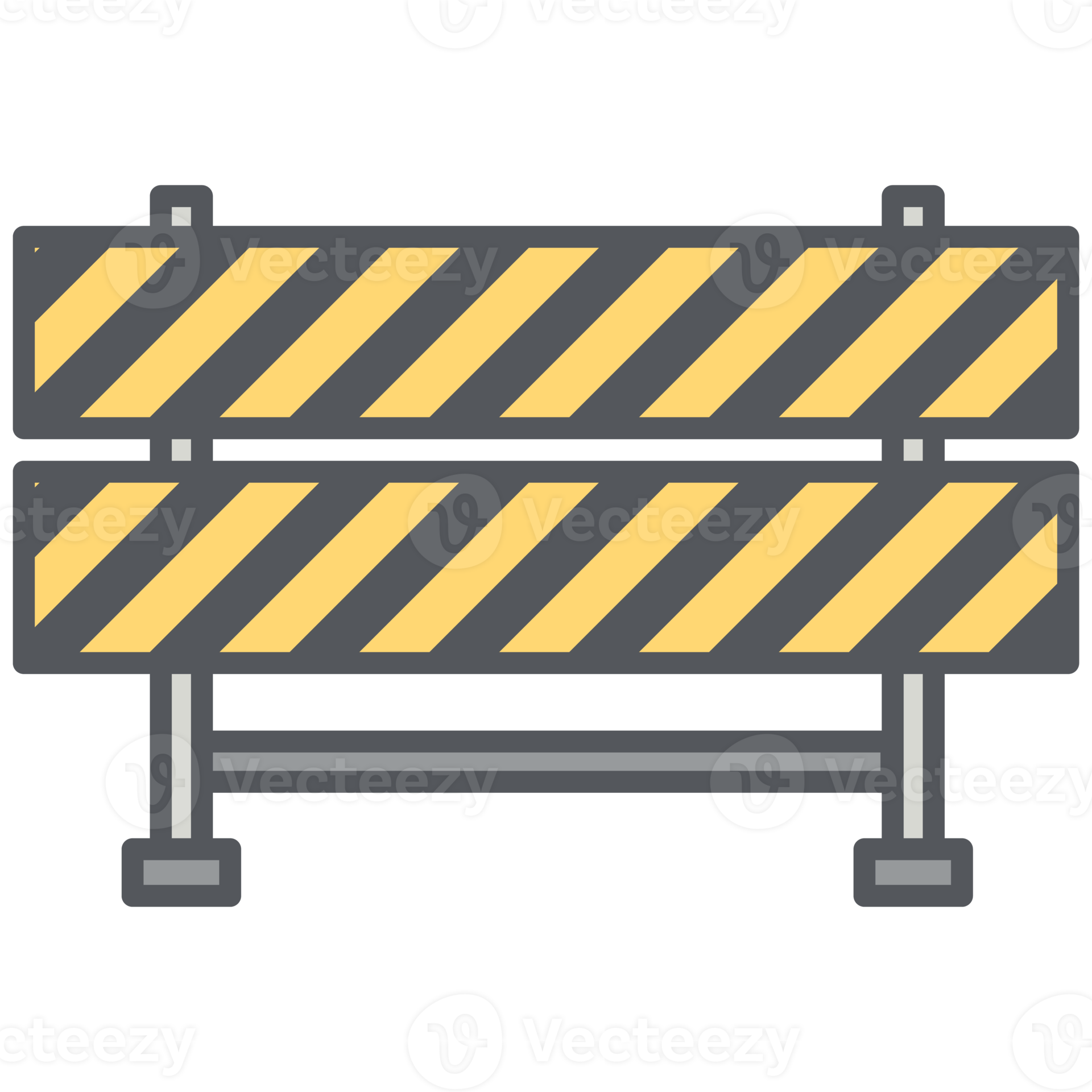 Construction Warning Blockade Board Construction Tools Icon Set Collection 12419831 Png