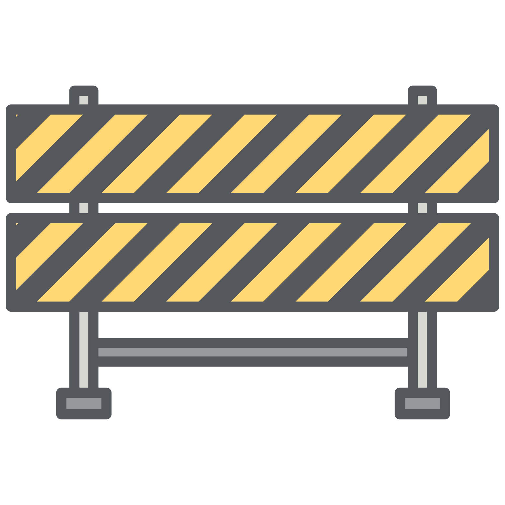 Construction Warning Blockade Board Construction Tools Icon Set Collection 12419831 Png