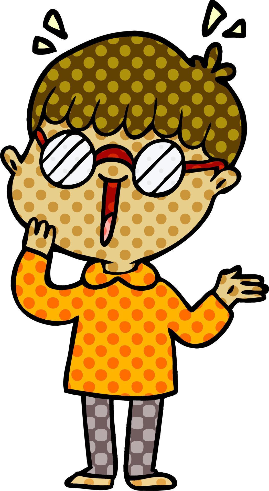 niño de dibujos animados dándose cuenta de algo increíble 12422655 ... niño de dibujos animados dándose cuenta de algo increíble 12422655 ...