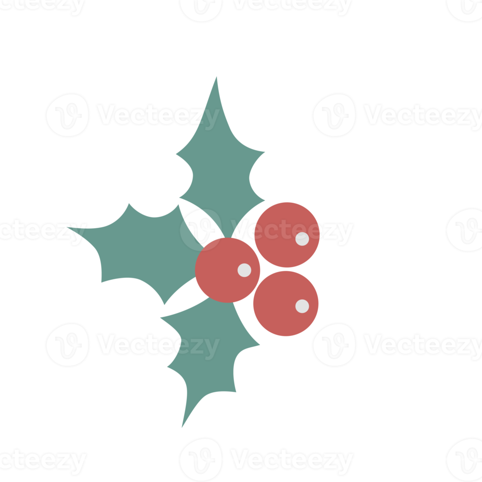Christmas Mistletoe Sticker 12423523 Png