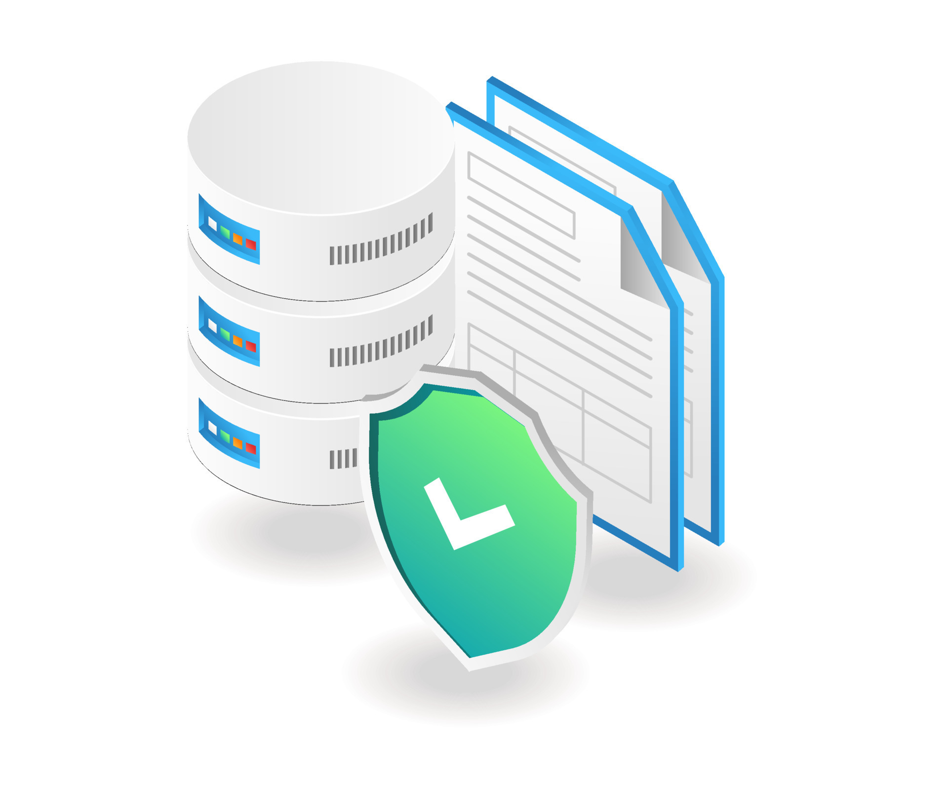 Big data storage security 12444698 Vector Art at Vecteezy Big data storage security 12444698 Vector Art at Vecteezy