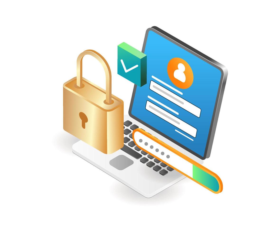Personal computer account security lock 12446253 Vector Art at Vecteezy Personal computer account security lock 12446253 Vector Art at Vecteezy