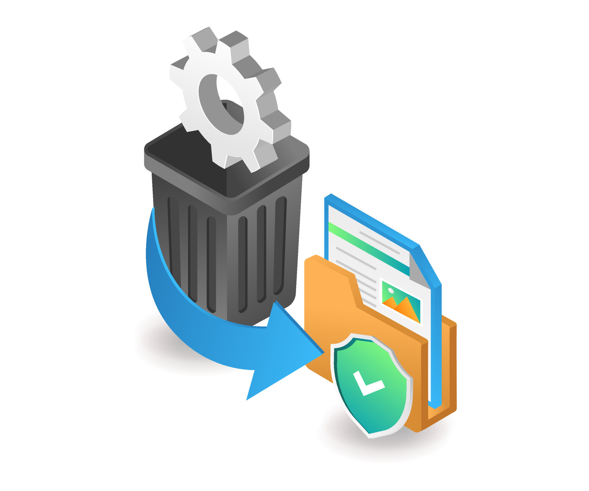Recover deleted data 12446259 Vector Art at Vecteezy Recover deleted data 12446259 Vector Art at Vecteezy