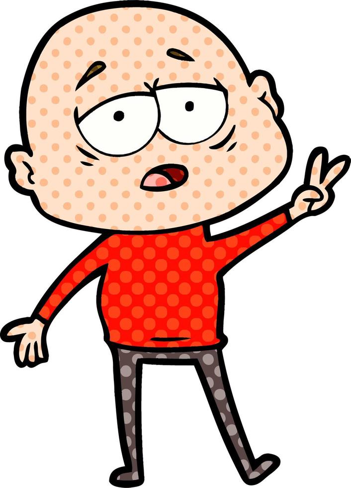 cartoon tired bald man 12450471 Vector Art at Vecteezy cartoon tired bald man 12450471 Vector Art at Vecteezy