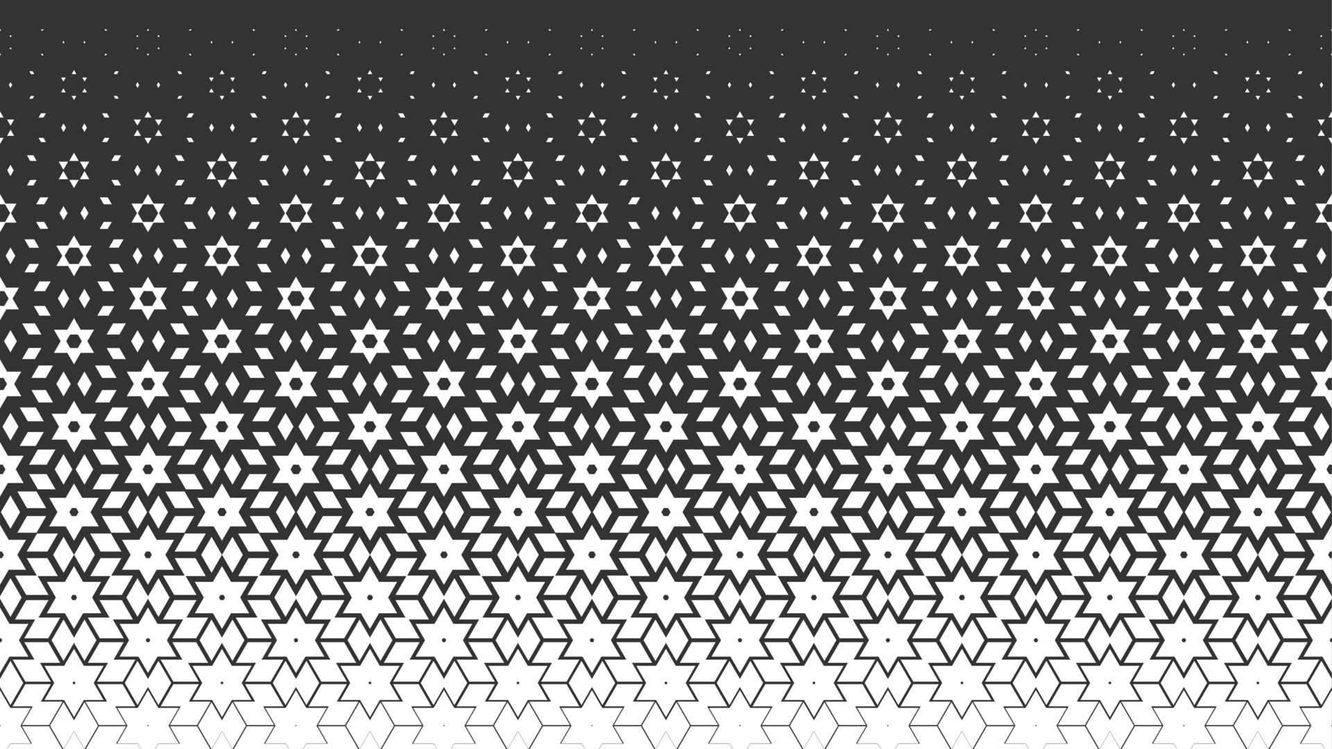 Vector Monochrome Seamless Pattern Repeating Geometric Background In