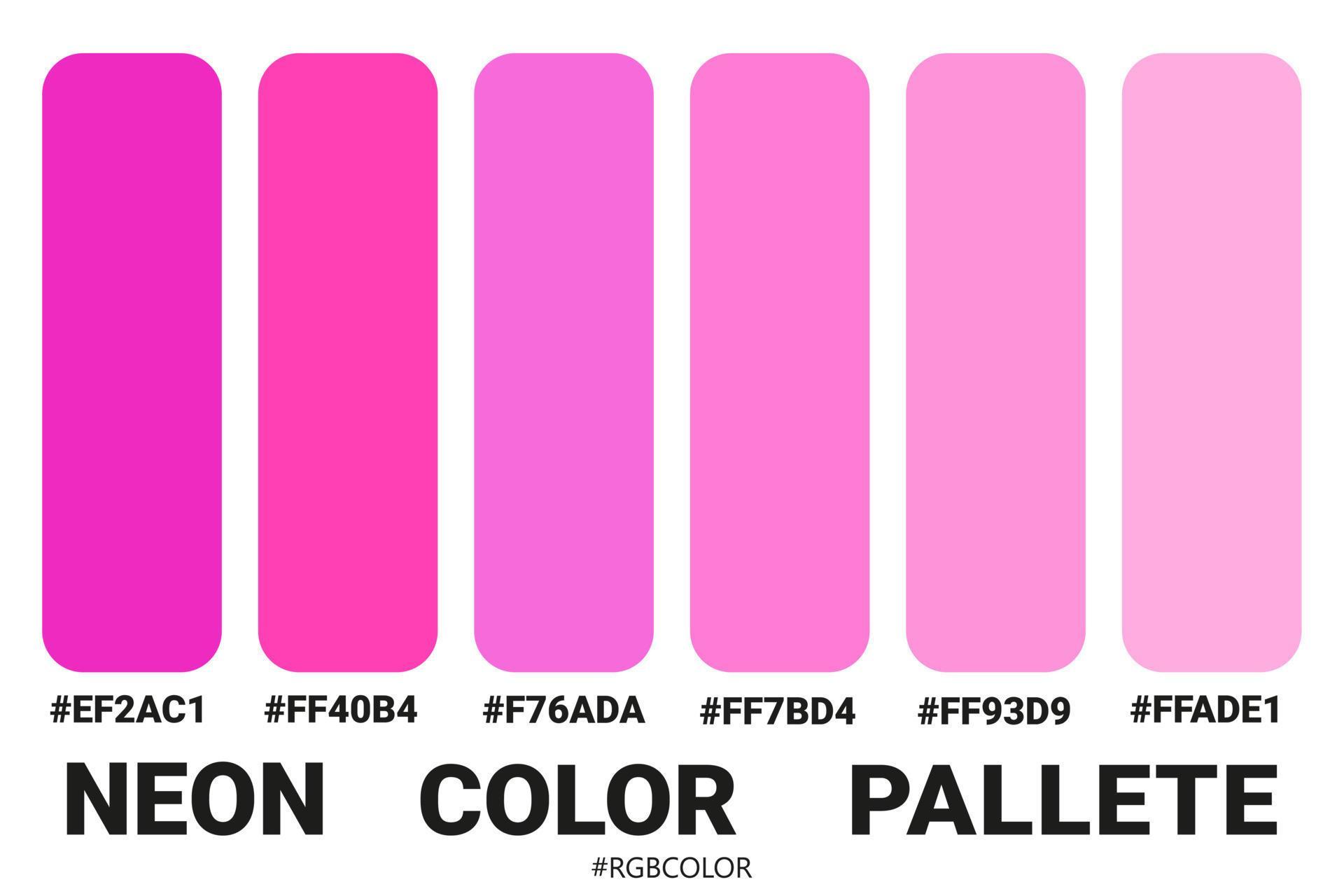 A Collection of Accurately Color Palettes with Codes, Perfect for use ...