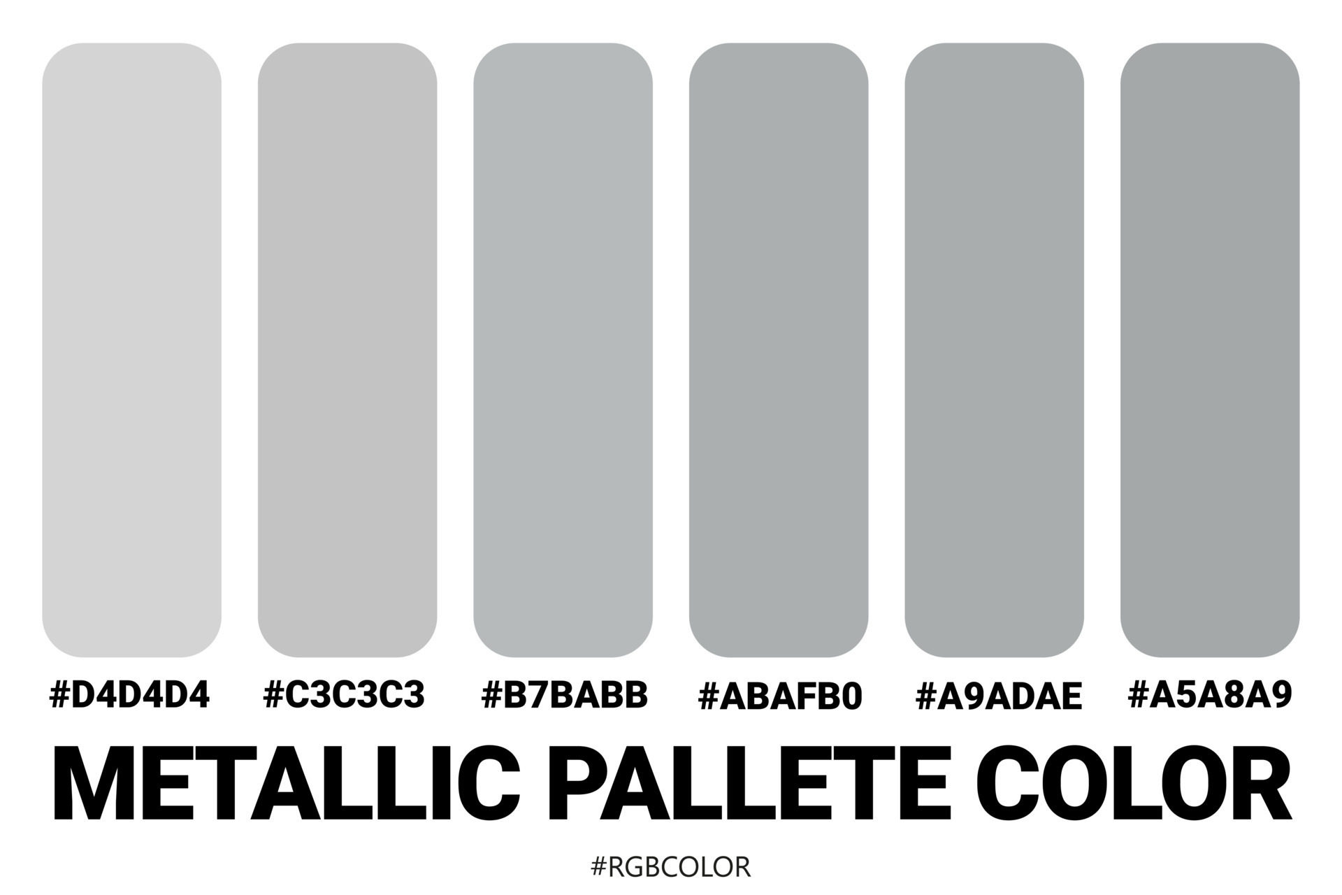 A Collection of Accurately Color Palettes with Codes, Perfect for use ...