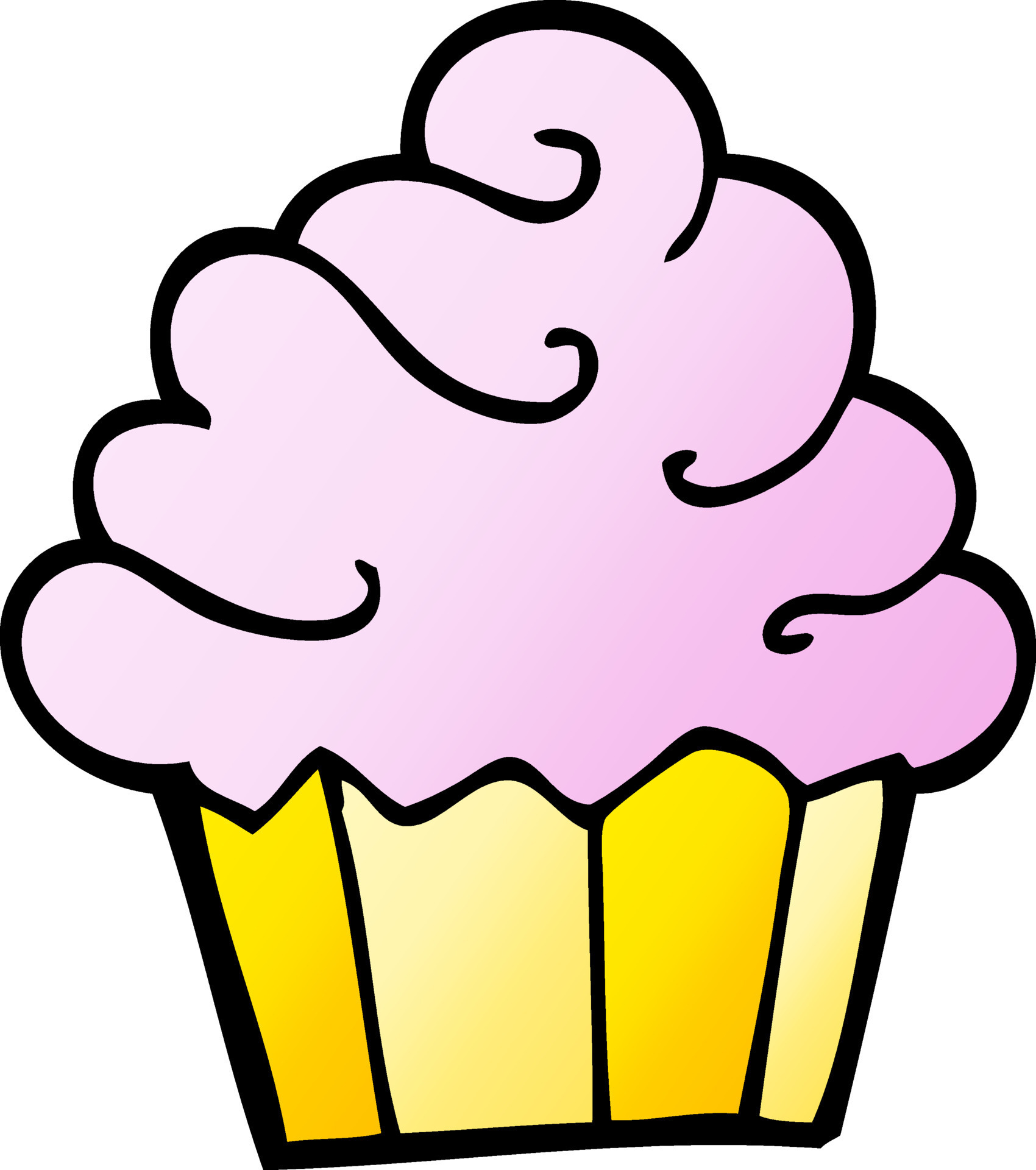 vector gradient illustration cartoon cupcake 12469433 Vector Art at ... vector gradient illustration cartoon cupcake 12469433 Vector Art at ...