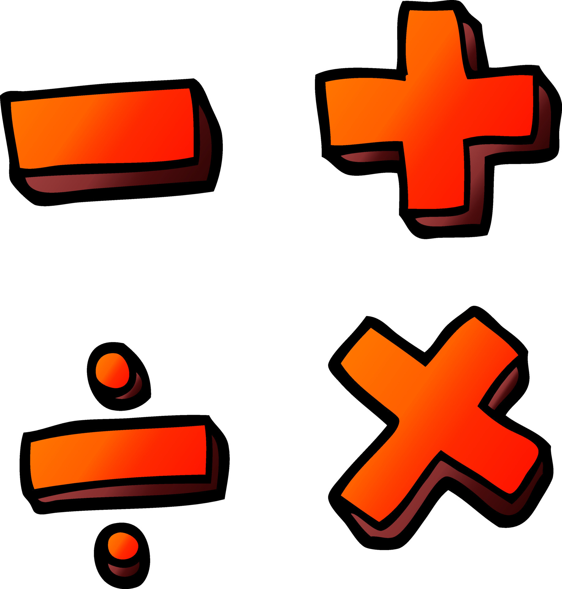 vector gradient illustration cartoon math symbols 12474409 Vector Art ... vector gradient illustration cartoon math symbols 12474409 Vector Art ...