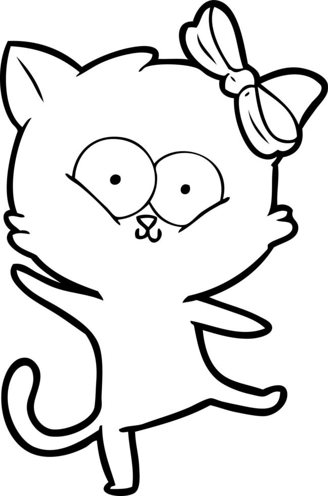 Vector cartoon cat 12475382 Vector Art at Vecteezy Vector cartoon cat 12475382 Vector Art at Vecteezy