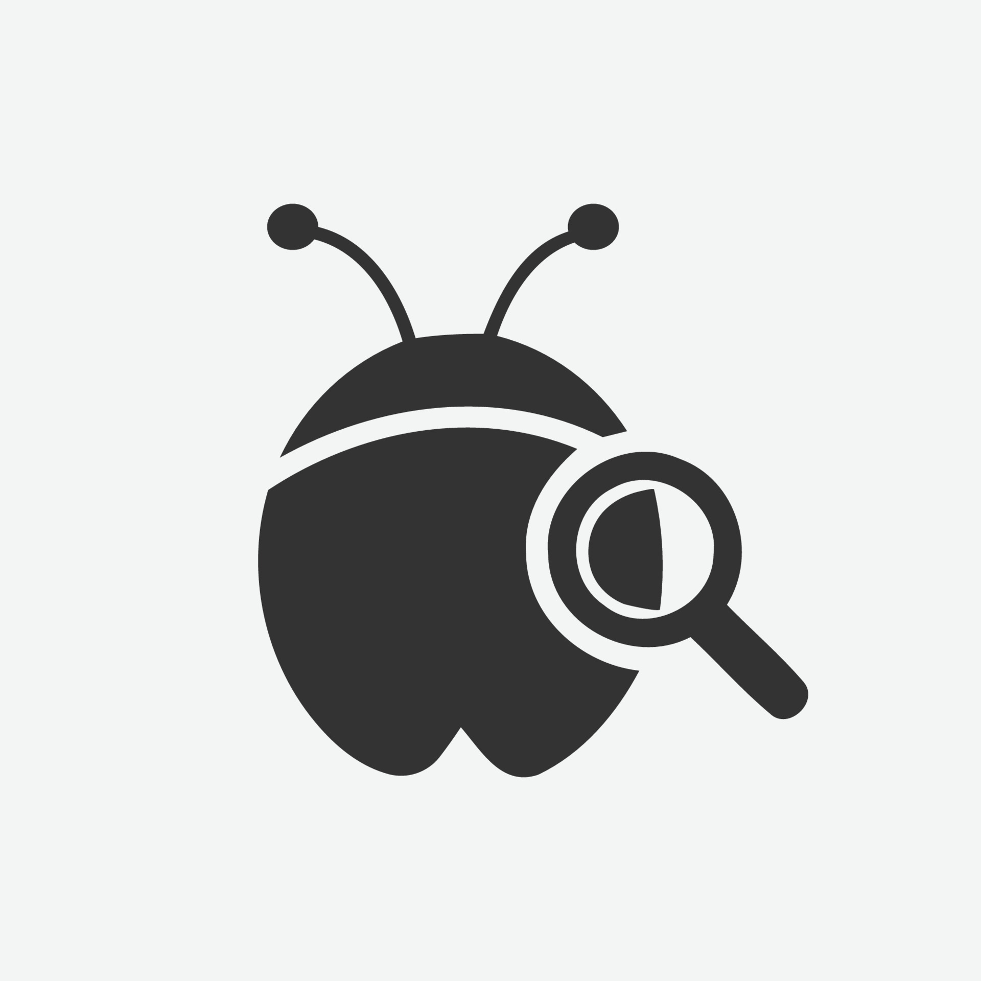 Bug Vector Icon Virus Icon Symbol Insect Vector Illustration On Isolated Background 12477103