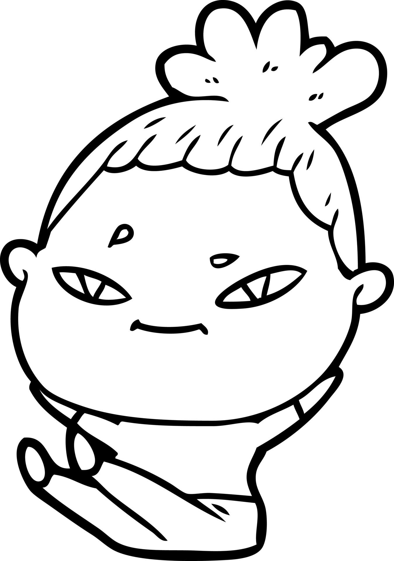 Vector cartoon woman 12480529 Vector Art at Vecteezy