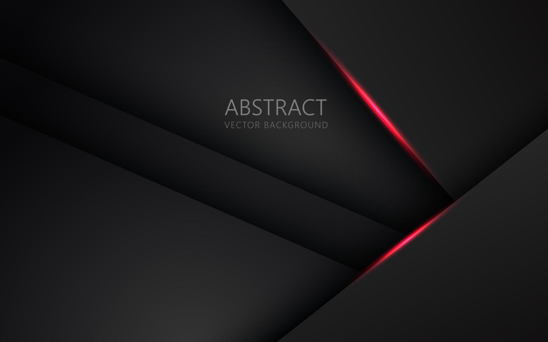 Abstract Light Red Black Space Frame Layout Design Tech Triangle
