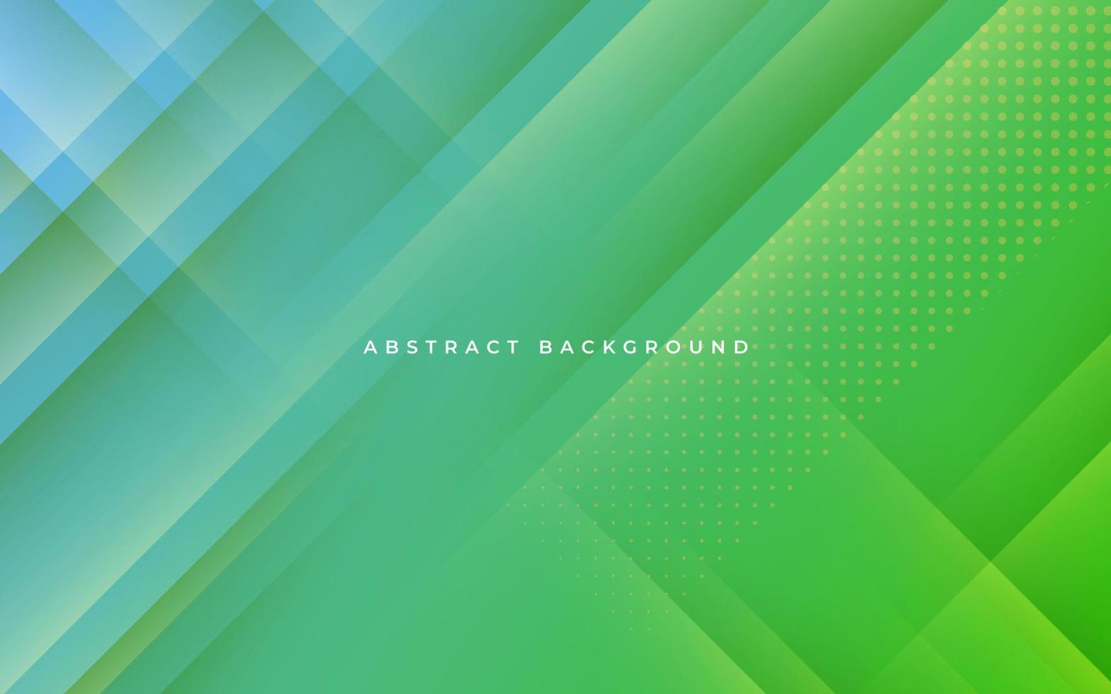 abstract green gradient diagonal shape light and shadow with halftone dots background. eps10 ...