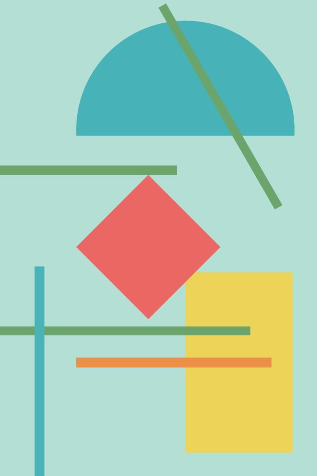 Abstract Art Graphics Poster 12489452 Vector Art at Vecteezy