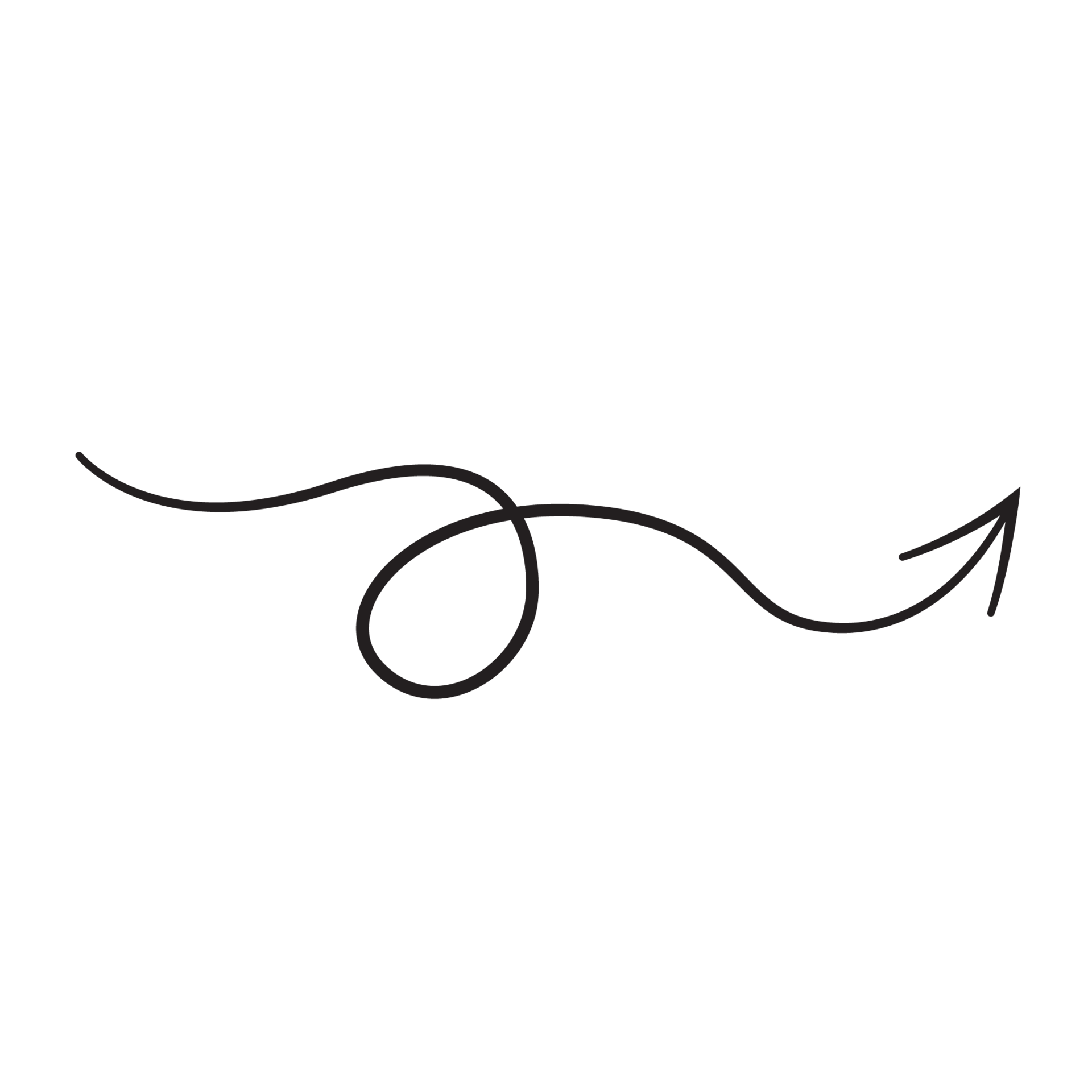 flèche d'art en ligne avec une fine ligne noire. png avec fond ... flèche d'art en ligne avec une fine ligne noire. png avec fond ...
