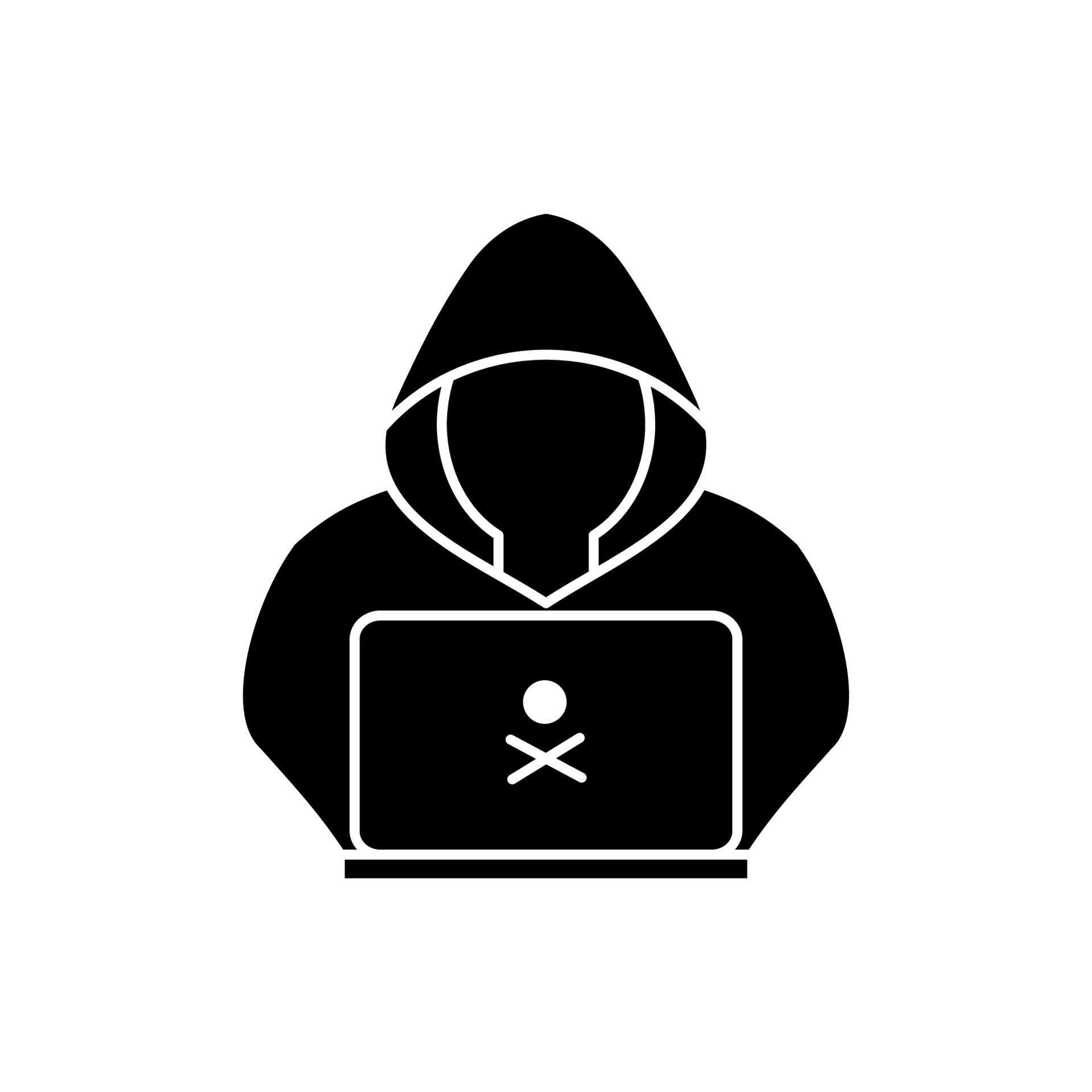 Hacker icon vector design templates 12500211 Vector Art at Vecteezy