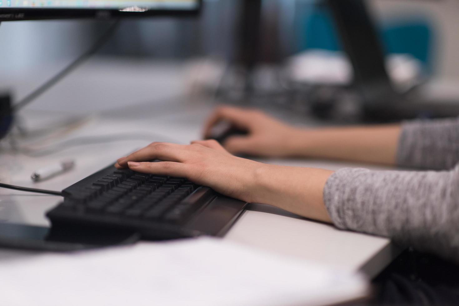 young programmer writing programming code 12501113 Stock Photo at Vecteezy