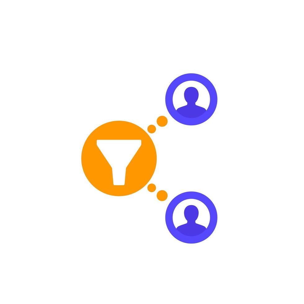 filtering users data icon, flat vector 12507863 Vector Art at Vecteezy filtering users data icon, flat vector 12507863 Vector Art at Vecteezy