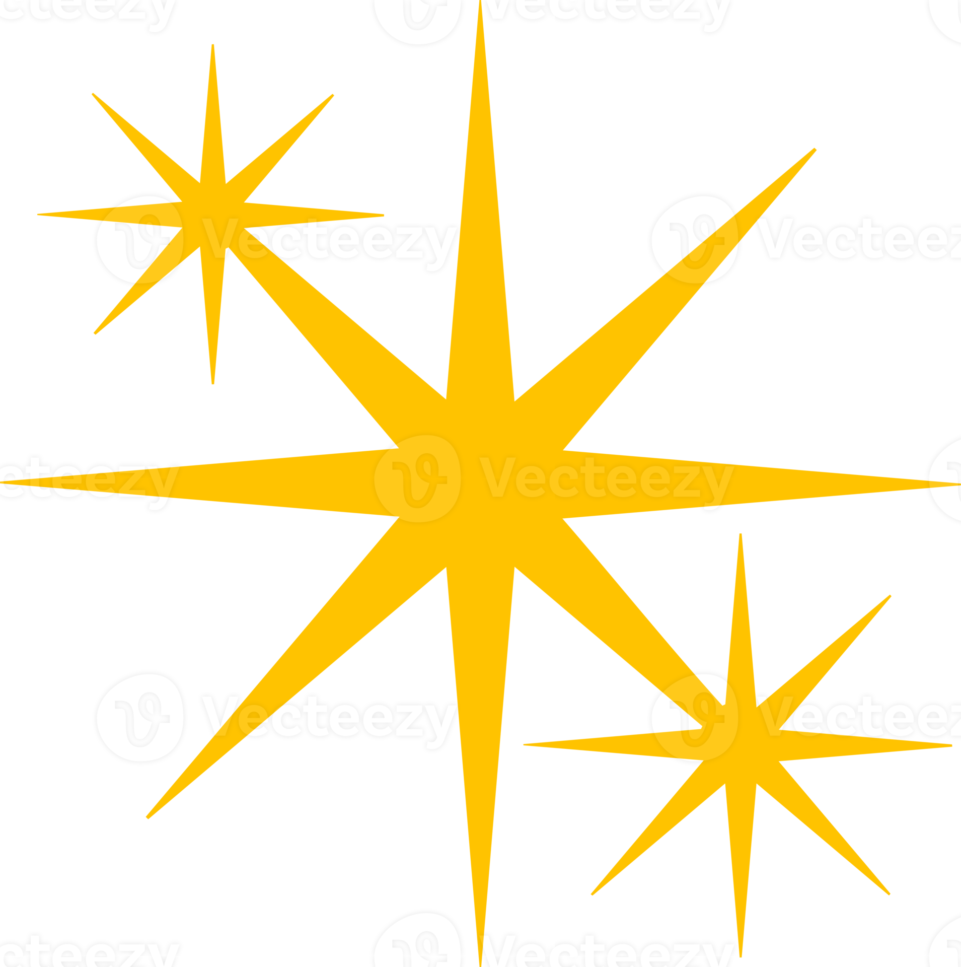 yellow sparkle twinkling star icon 12509249 PNG