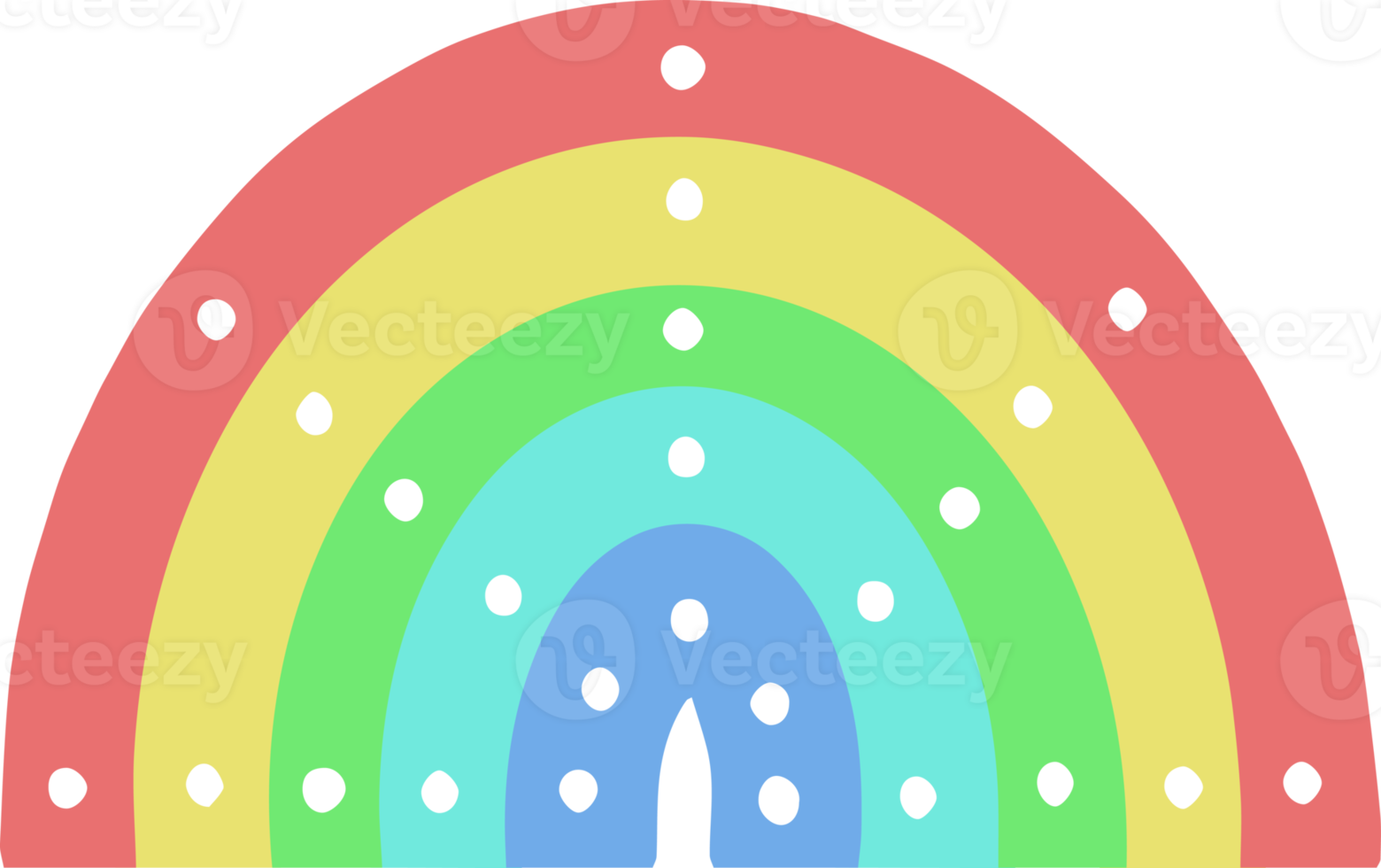 Rainbow pattern Illustration 12509266 PNG