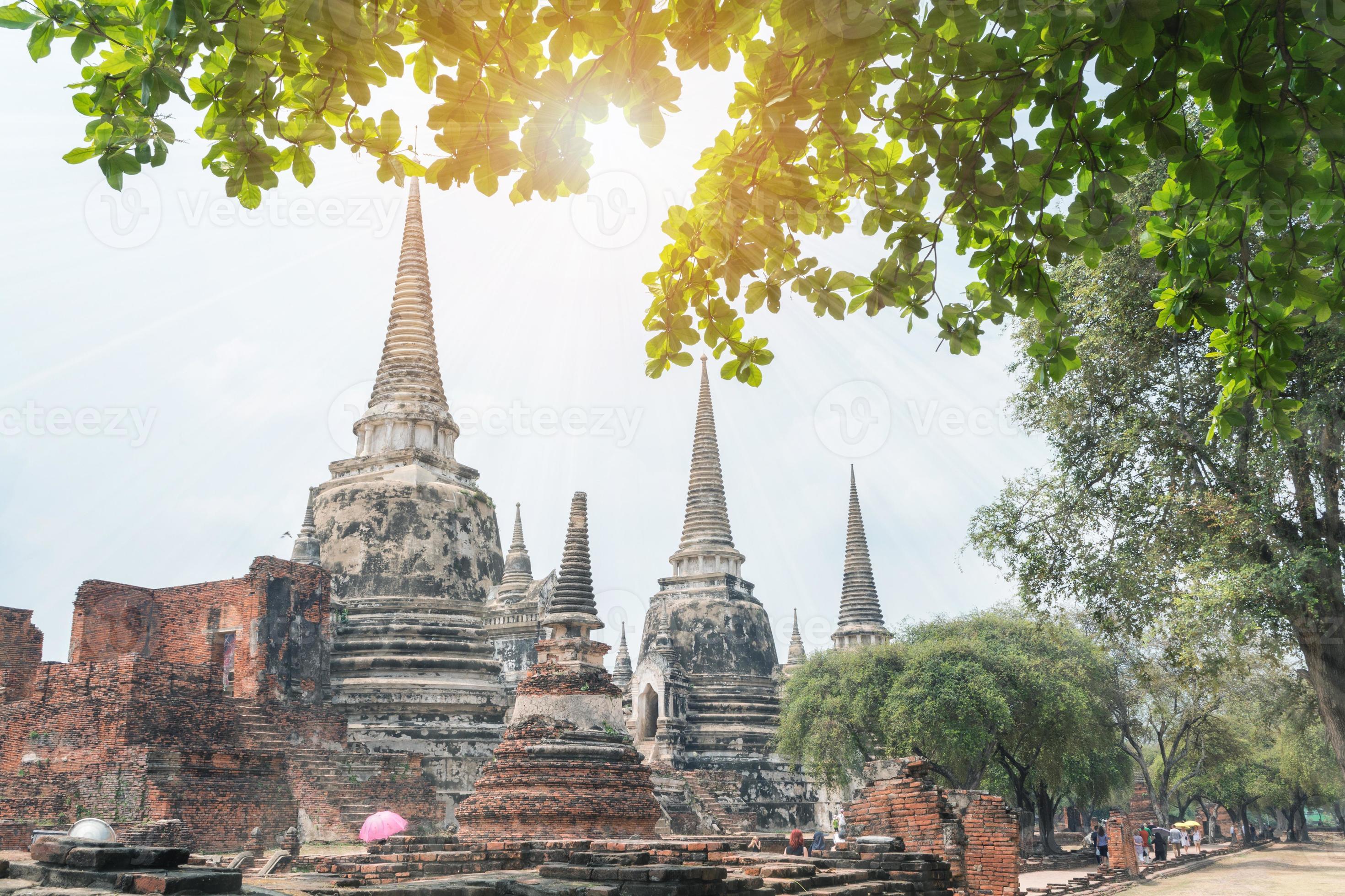 Thailand. Historical Park, Phra Nakhon Si Ayutthaya. Temple Pagoda in Ayutthaya 12523577 Stock ...