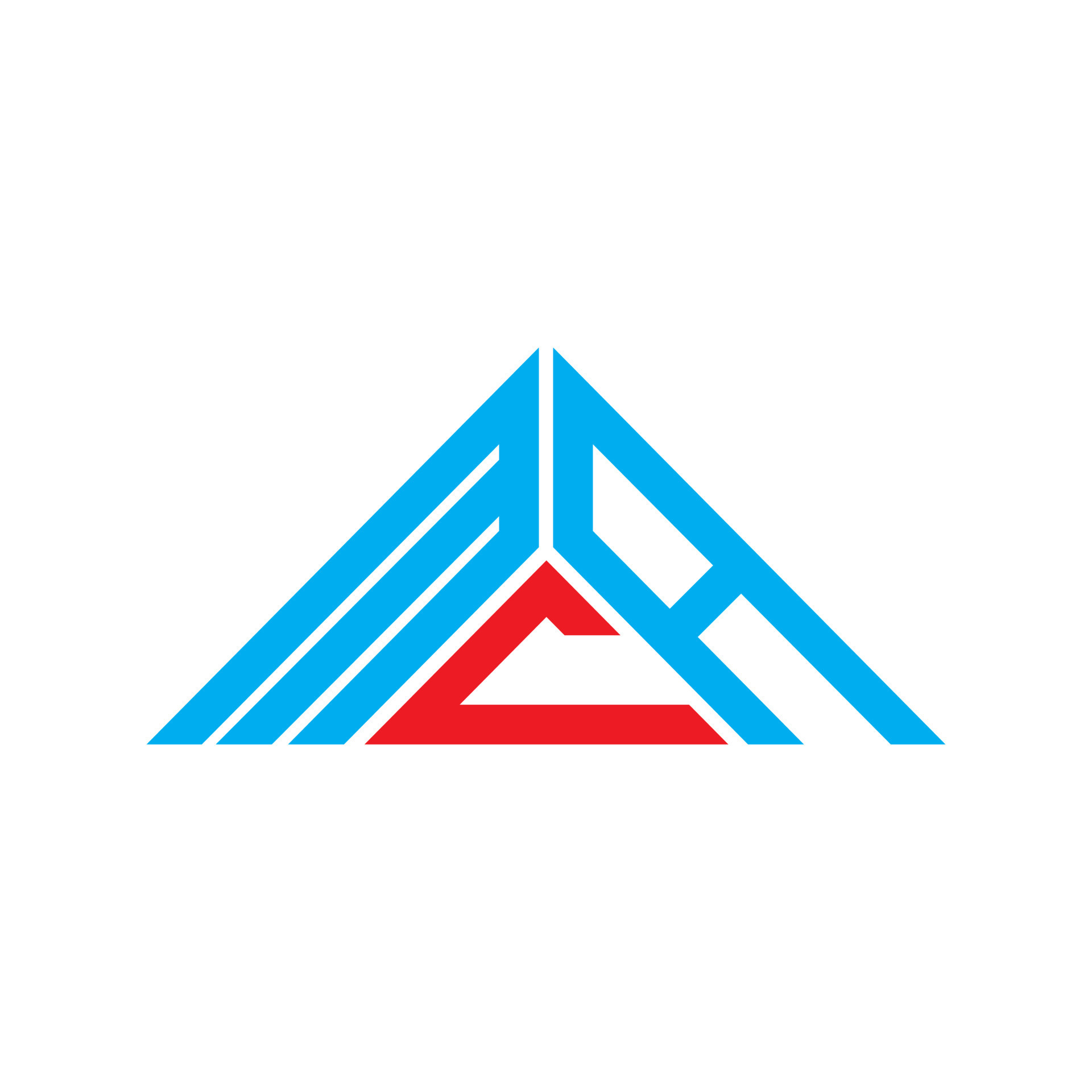 Mca Letter Logo Creative Design With Vector Graphic Mca Simple And Modern Logo In Triangle