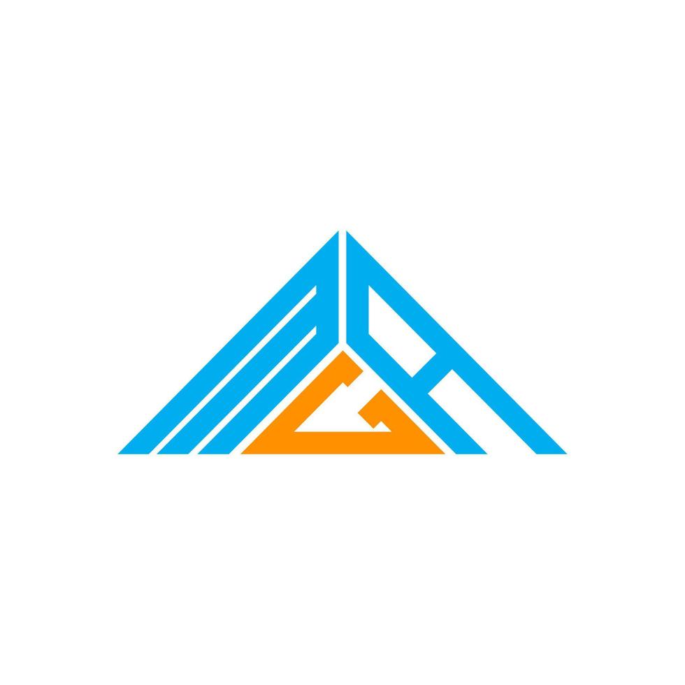 Mga Letter Logo Creative Design With Vector Graphic Mga Simple And