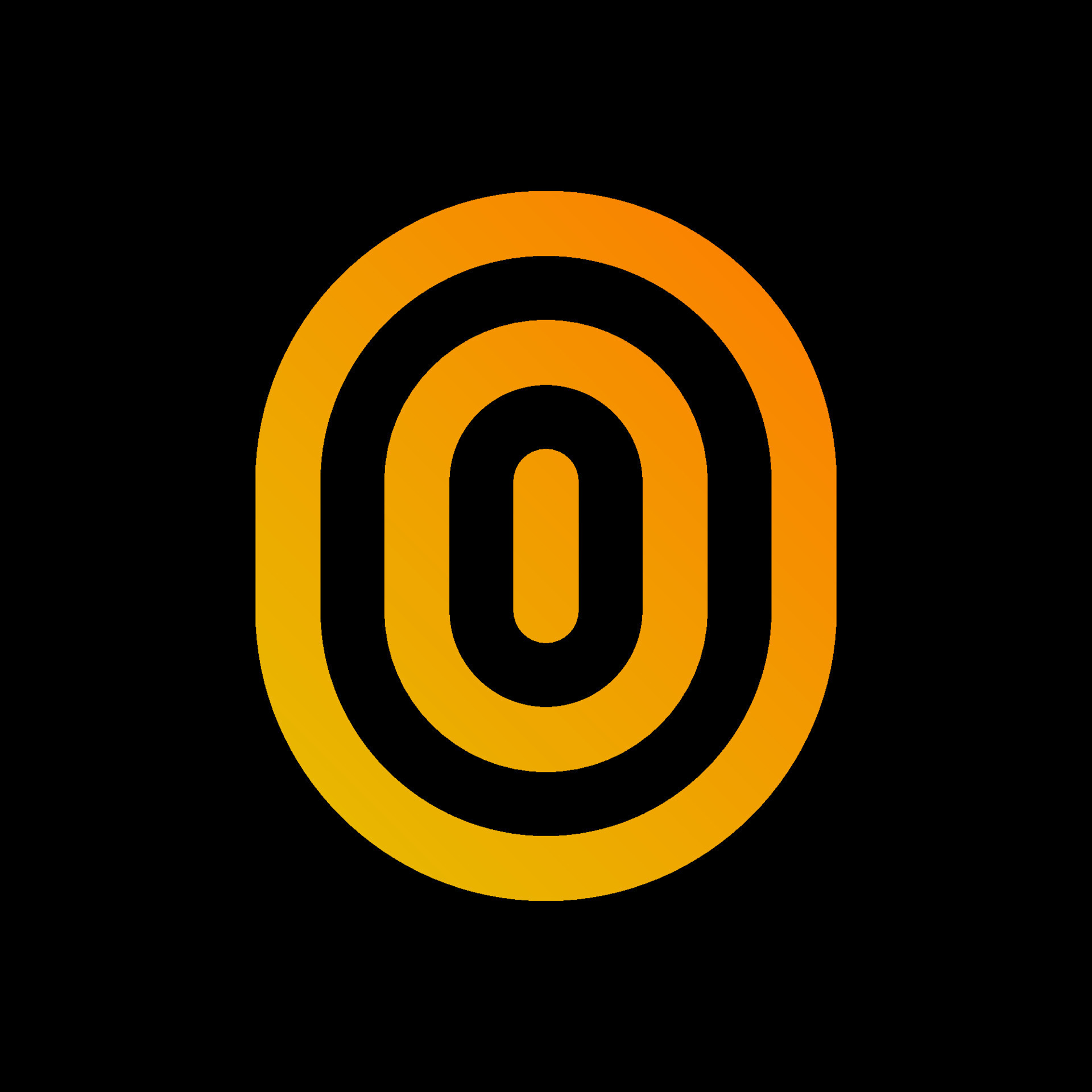 Fingerprint scanning identification system icon vector 12528018 Vector ...