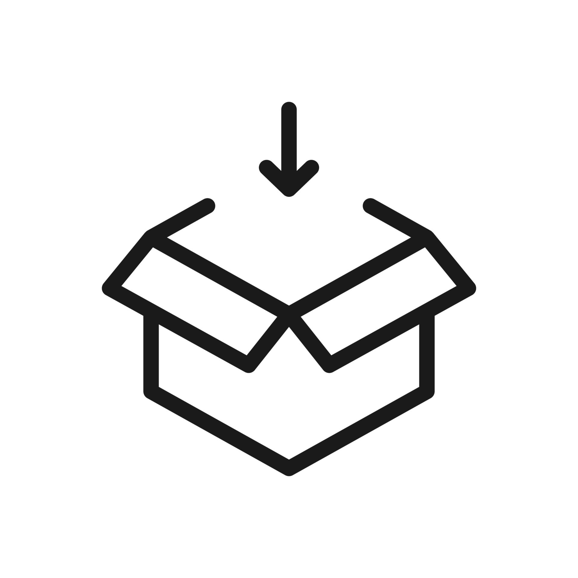 Arrow Pointing In A Box Vector Icon 12528089 Vector Art At Vecteezy