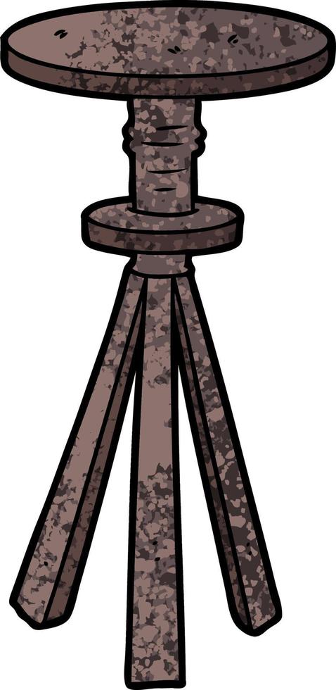 Cartoon Doodle Character Stool 12535650 Vector Art At Vecteezy