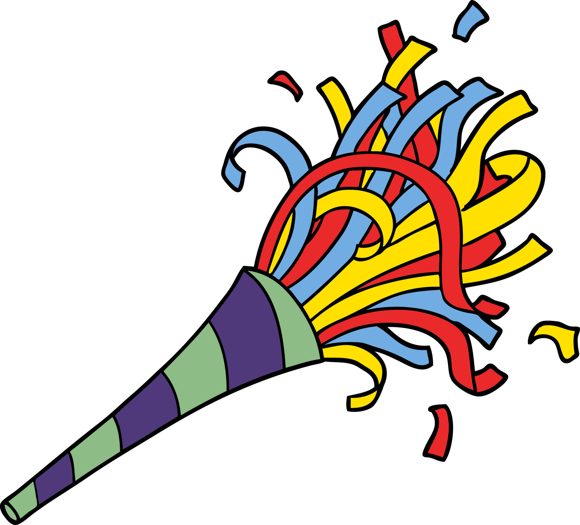 cartoon party horn 12540918 Vector Art at Vecteezy