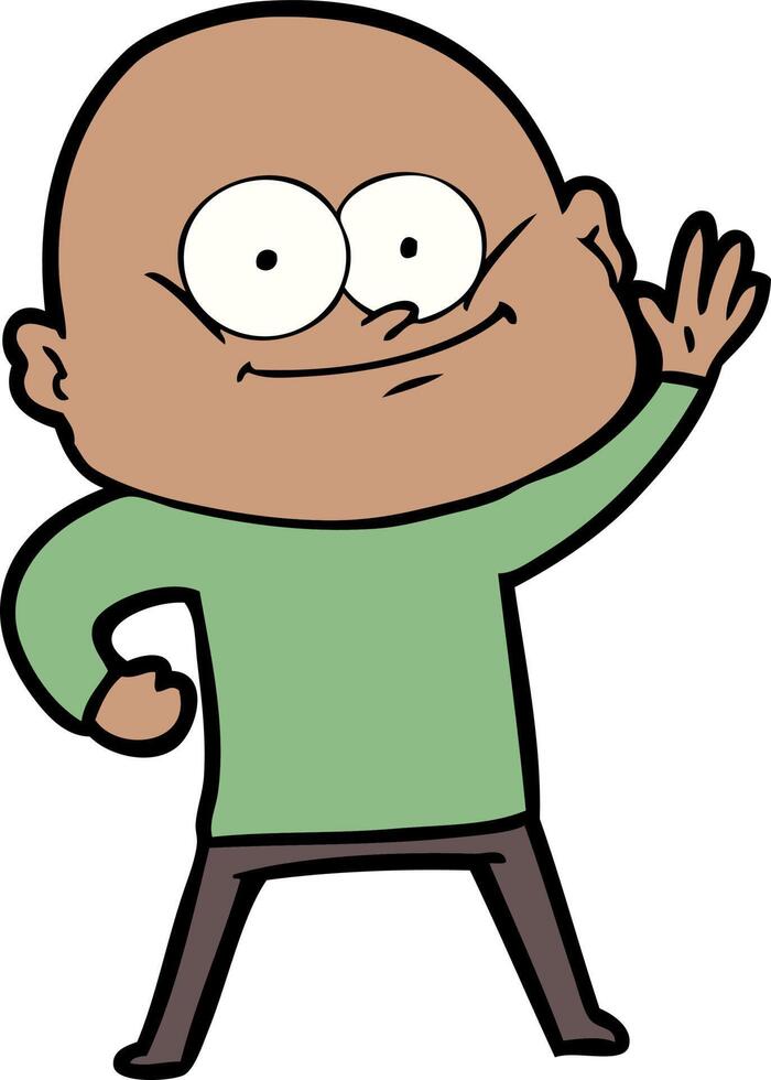 cartoon bald man staring 12540982 Vector Art at Vecteezy cartoon bald man staring 12540982 Vector Art at Vecteezy