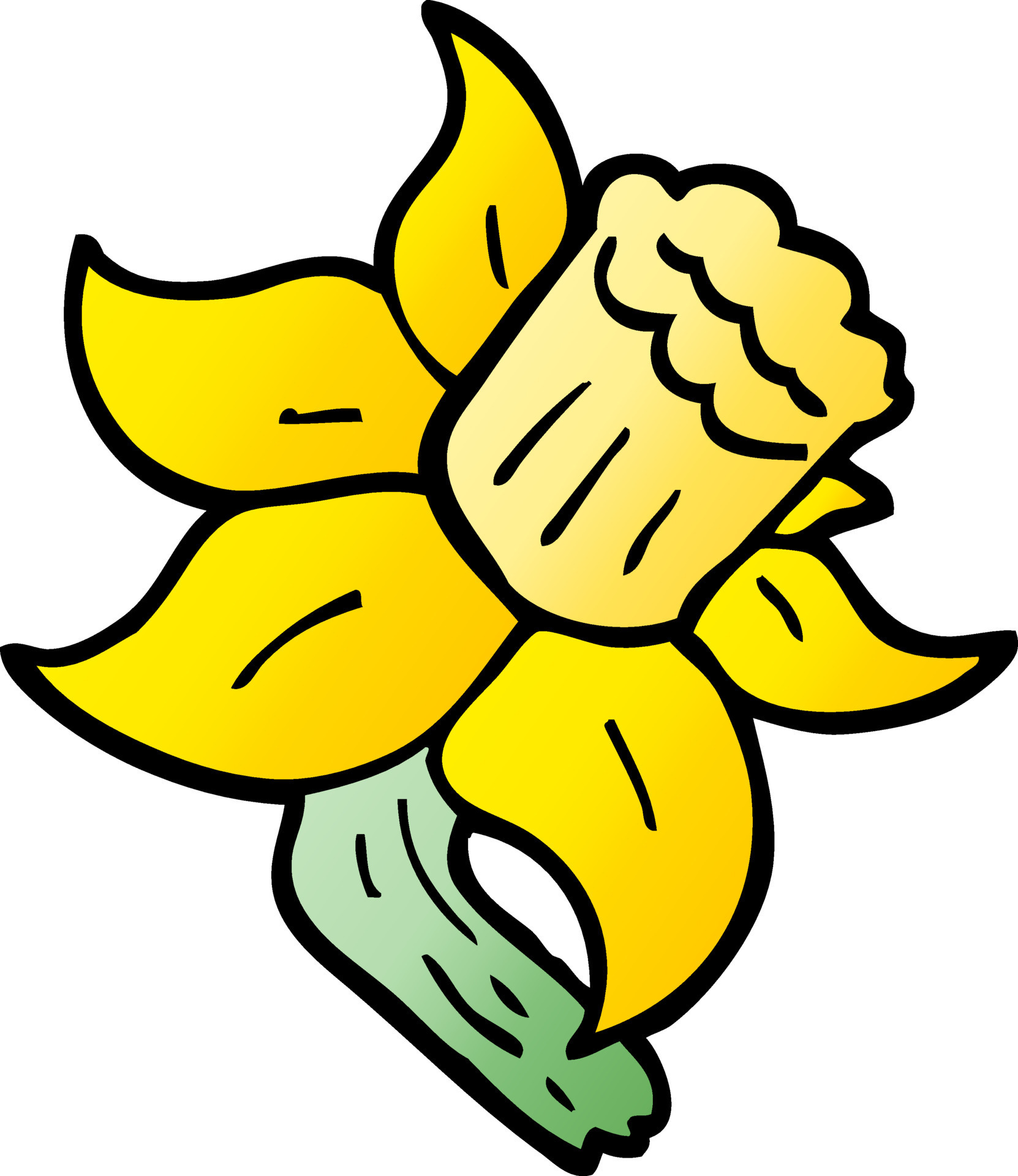 vector gradient illustration cartoon daffodil 12551894 Vector Art at ... vector gradient illustration cartoon daffodil 12551894 Vector Art at ...