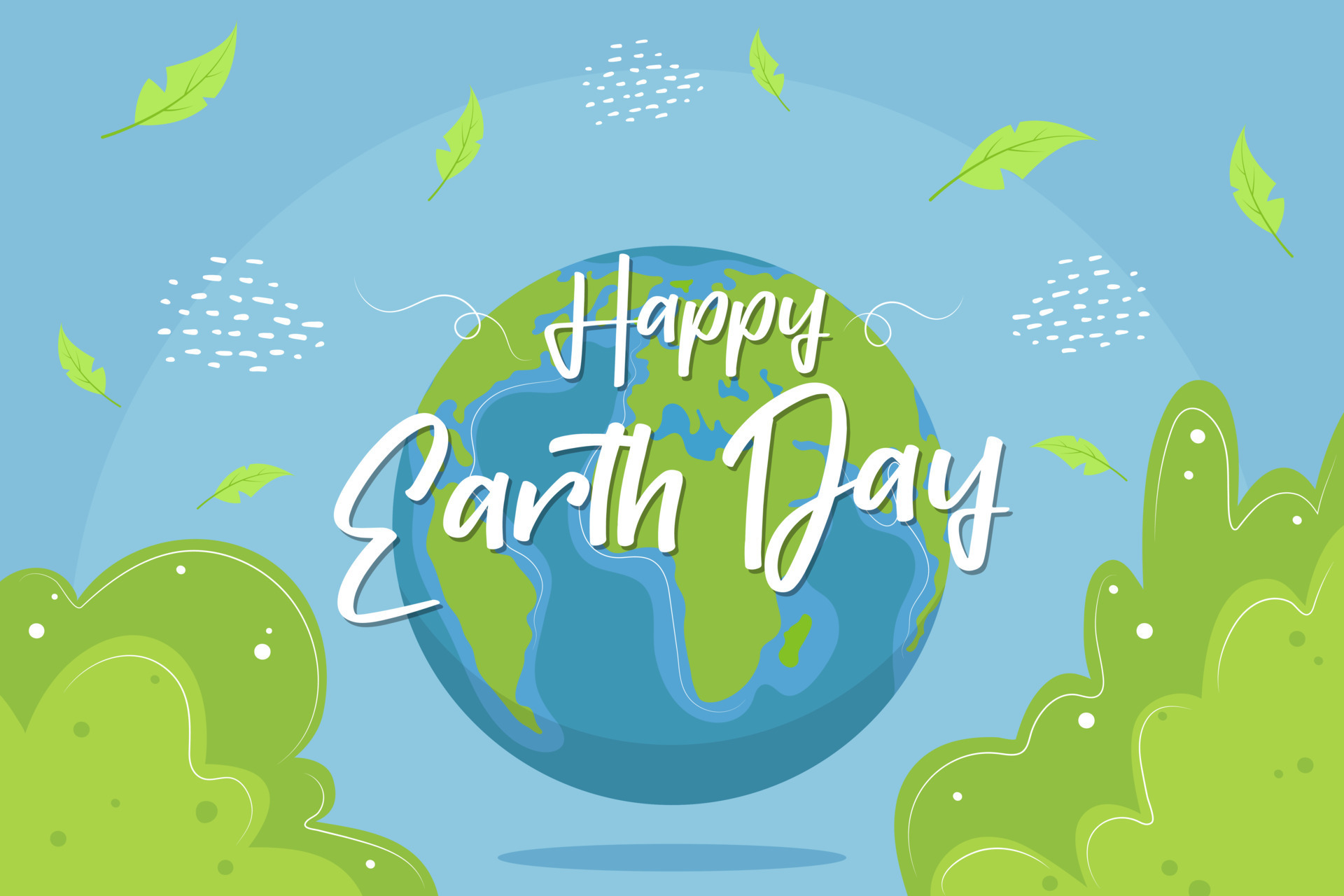 Earth day, planet earth. Background 12569159 Vector Art at Vecteezy
